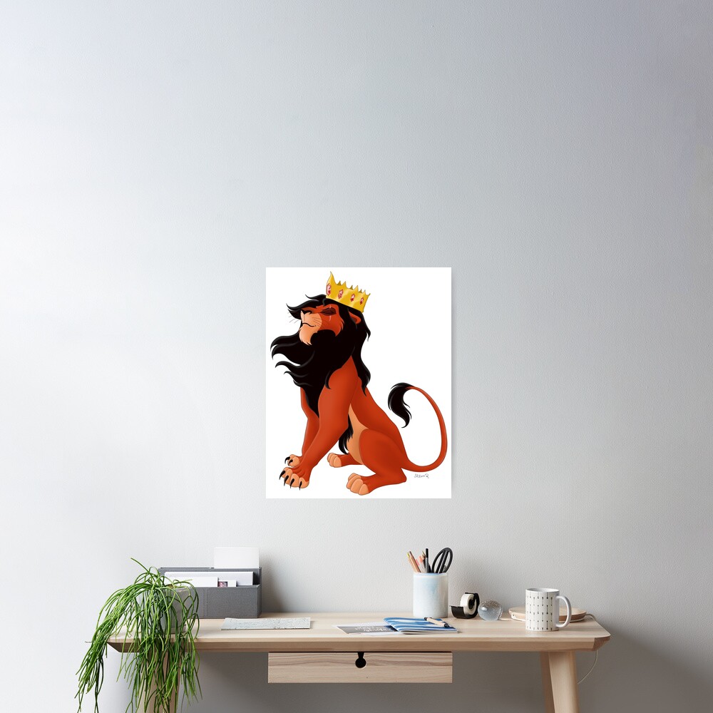 "King Scar" Poster by StardreamArt | Redbubble