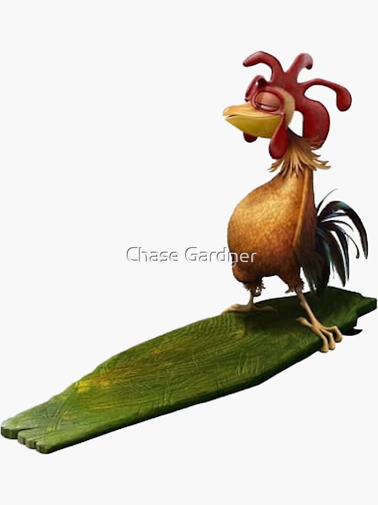 "Chicken Joe" Sticker for Sale by CGardnerDesign | Redbubble
