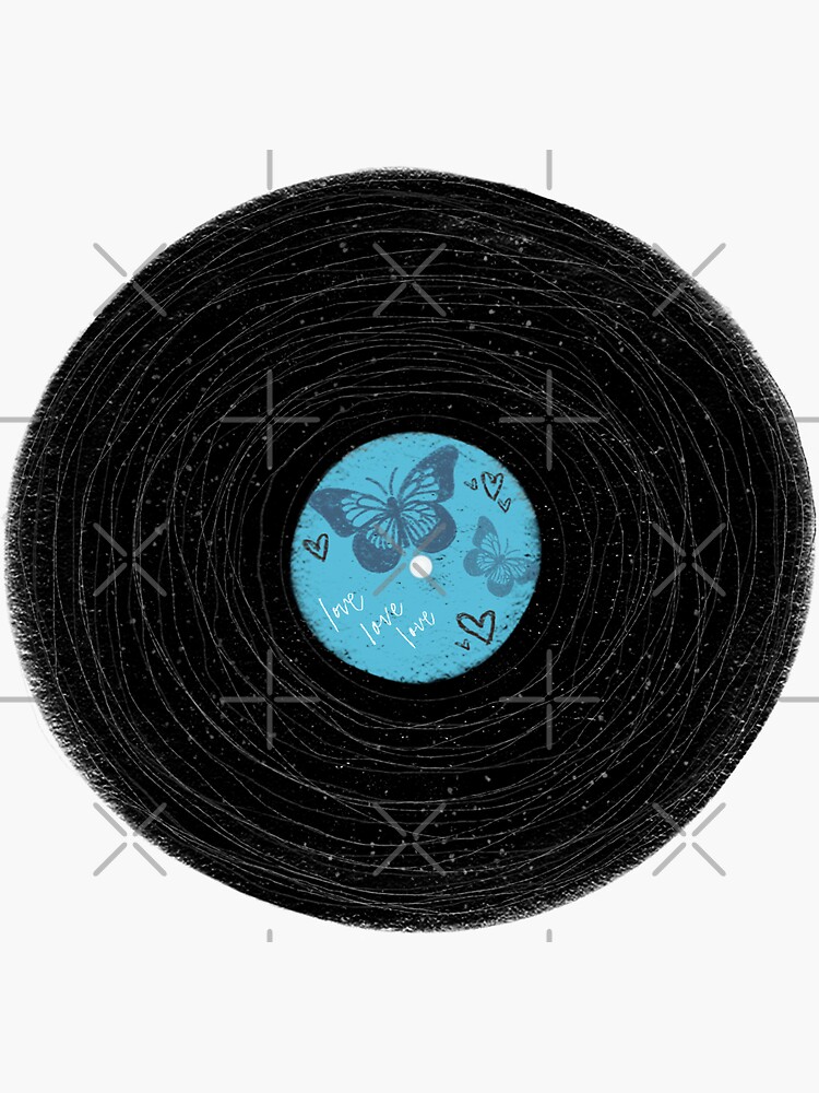 "debut vinyl " Sticker for Sale by chricket | Redbubble