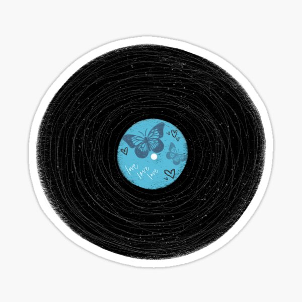 "debut vinyl " Sticker for Sale by chricket | Redbubble