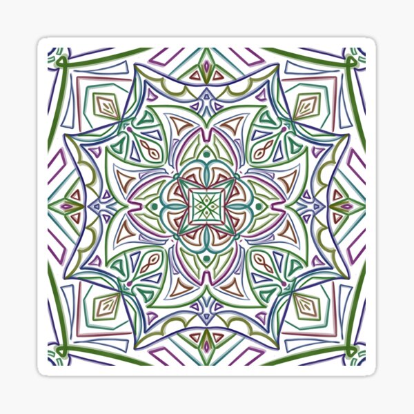 "Stylized Mandela" Sticker for Sale by drakeslove121 | Redbubble