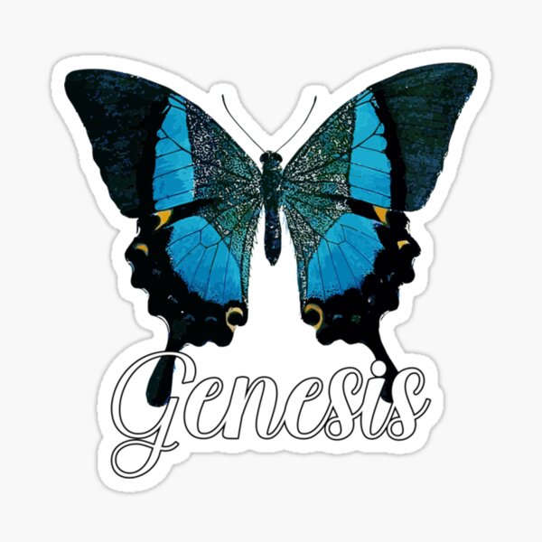 "Genesis name/lettering/text/calligraphy | Gift shirt" Sticker by ...
