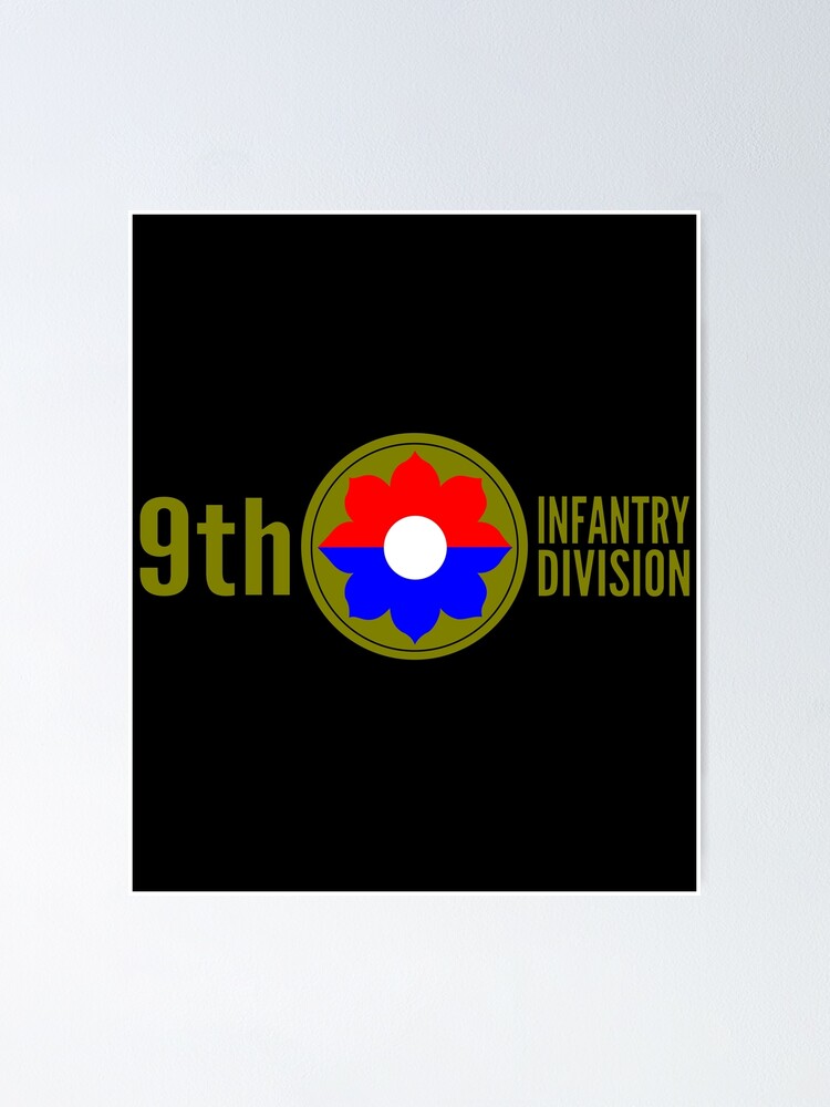 "9TH INFANTRY DIVISION US ARMY" Poster for Sale by enigmaticone | Redbubble