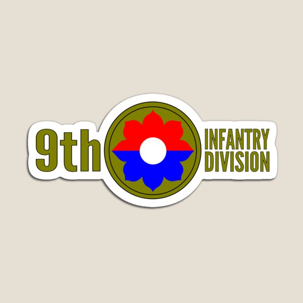 "9TH INFANTRY DIVISION US ARMY" Magnet for Sale by enigmaticone | Redbubble