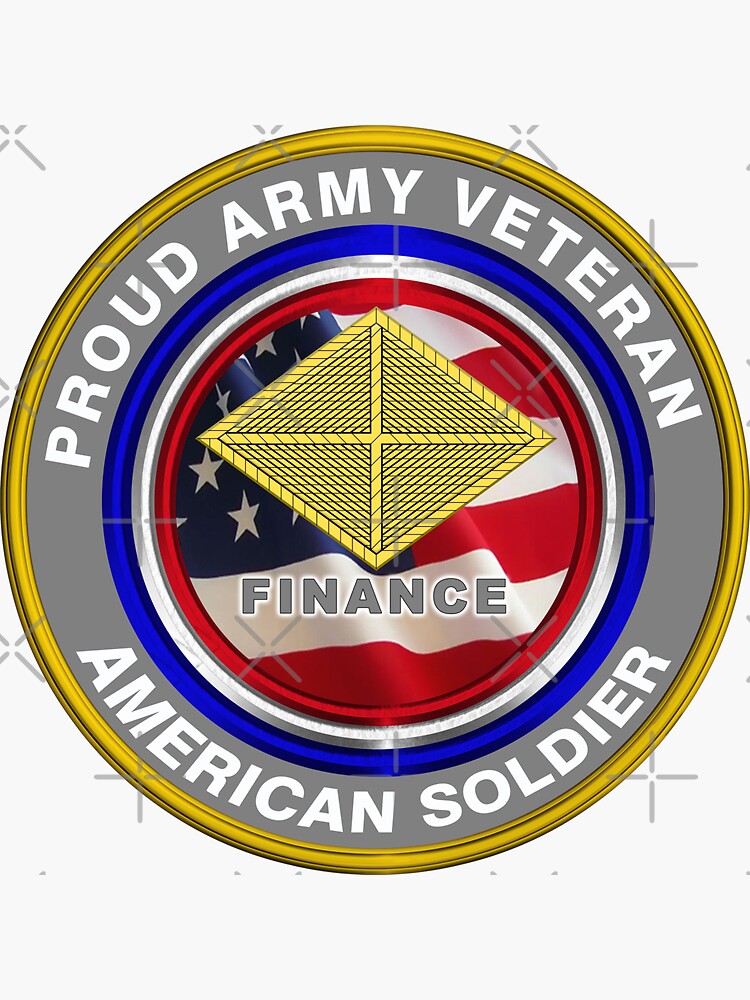 "Army Finance Corps" Sticker for Sale by SoldierAlways | Redbubble