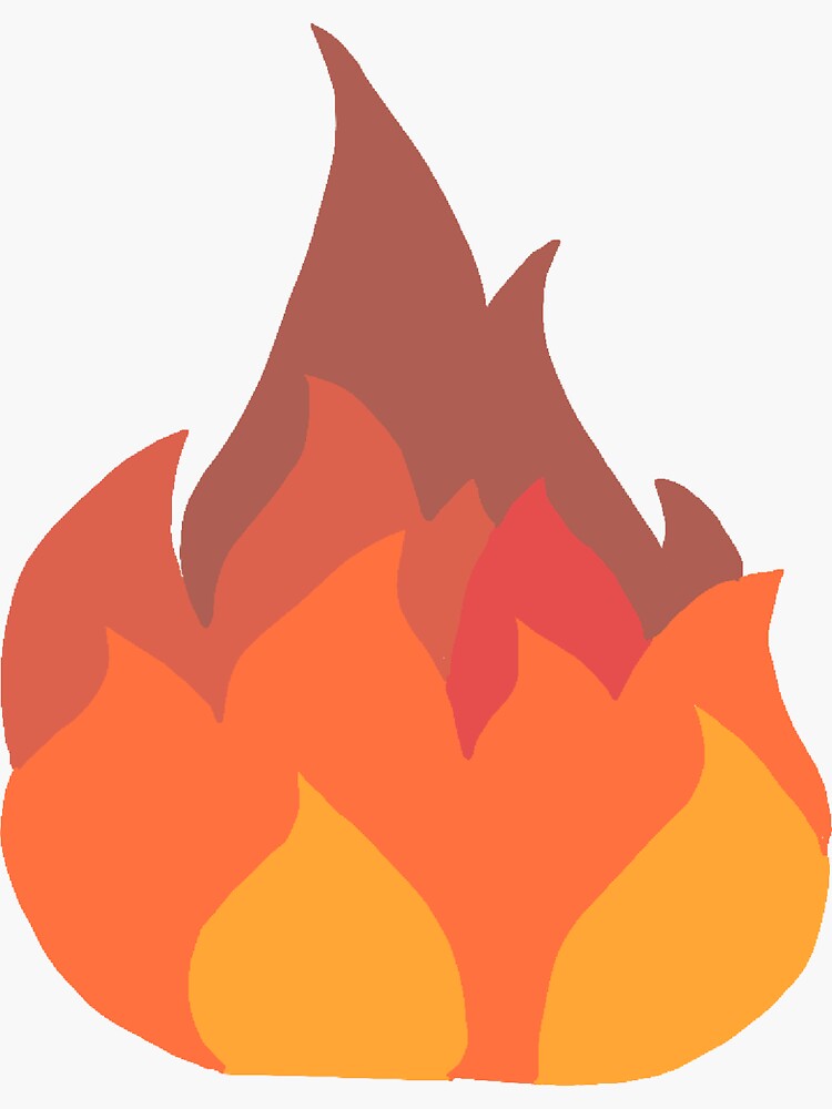 "Sapnap Fire symbol" Sticker by Smhollon | Redbubble