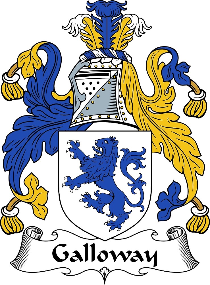 "Galloway Coat of Arms / Galloway Family Crest" by ScotlandForever ...