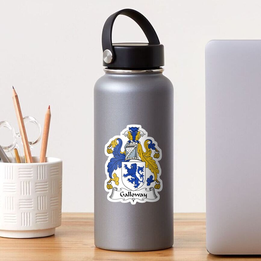 "Galloway Coat of Arms / Galloway Family Crest" Sticker by ...