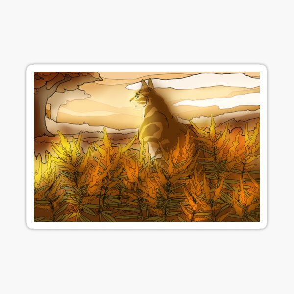 "Goldenrod" Sticker by ExxoYawning | Redbubble