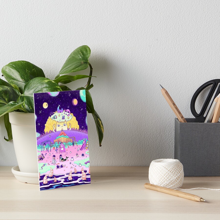 "Omori headspace" Art Board Print by rayvoltz | Redbubble