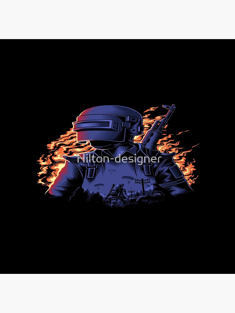 "pubg art Logo- pubg fire logo" Poster for Sale by Hilton-designer ...