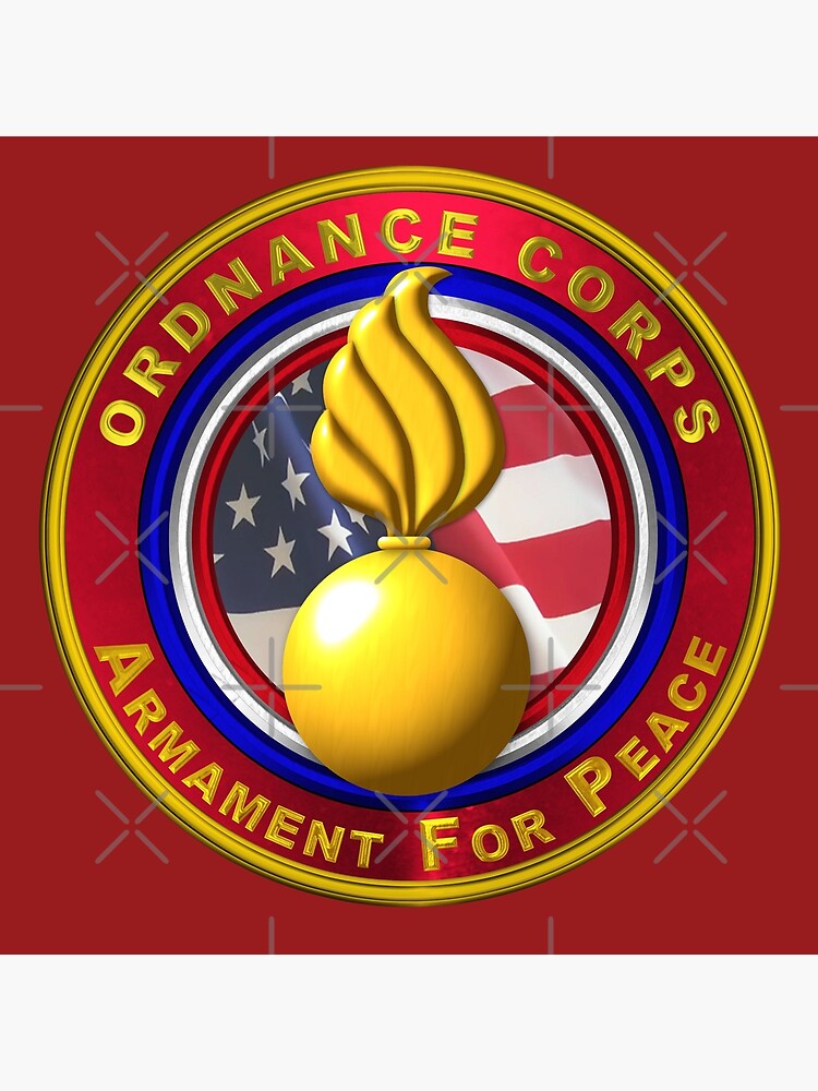 " Army Ordnance Corps " Poster by SoldierAlways | Redbubble