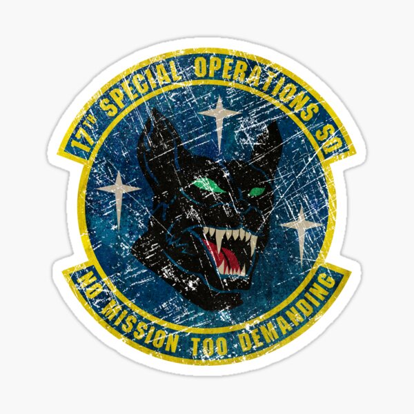 "17th Special Operations Squadron USAF" Sticker for Sale by Royal-Elite ...