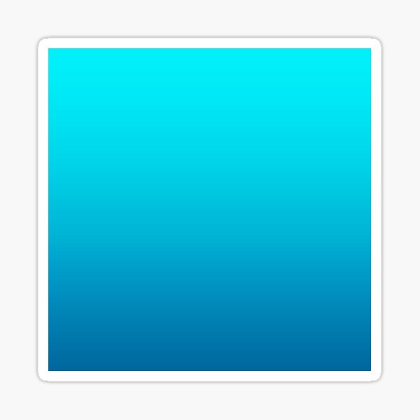 "Blue Gradient" Sticker for Sale by CHRIS3345 | Redbubble