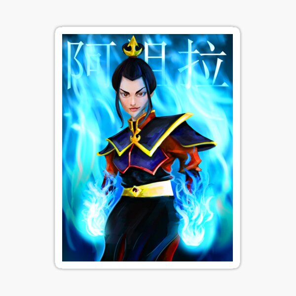 "Azula Poster" Sticker by DavidBrandart | Redbubble