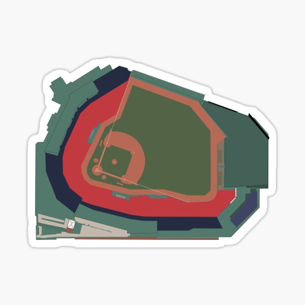 "Boston baseball stadium" Sticker for Sale by hgg1 | Redbubble