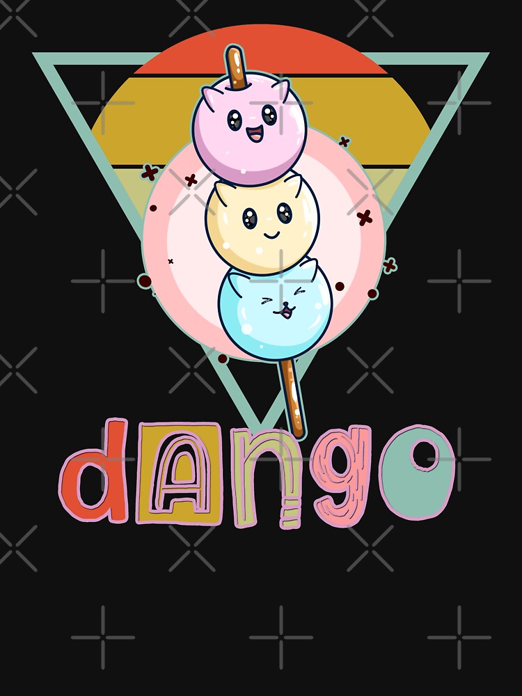 "Cute Retro Dango Foodie Lovers " T-shirt for Sale by Nzgiftsandmore ...