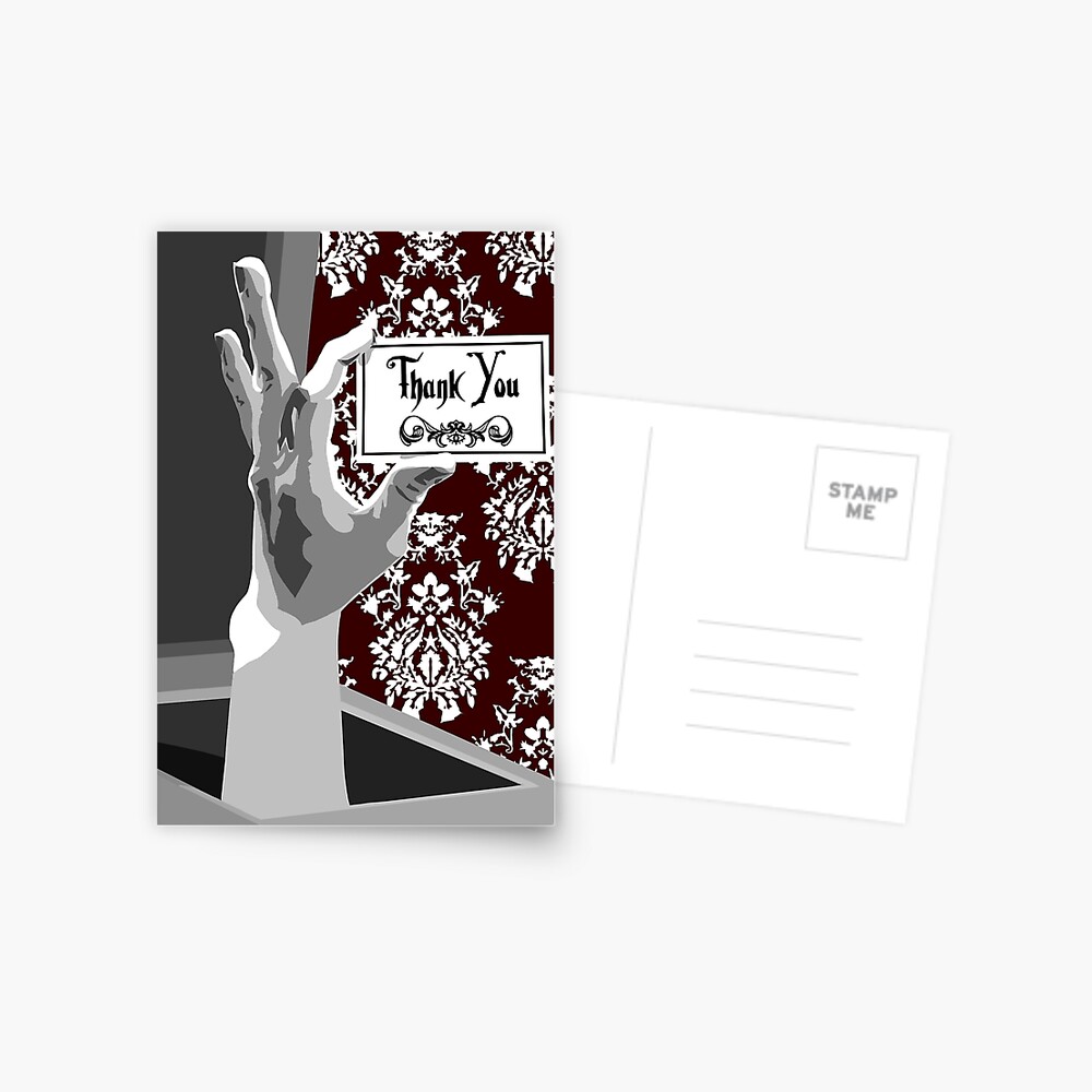 "The Addams Family Thing 'Thank You'" Greeting Card for Sale by ...