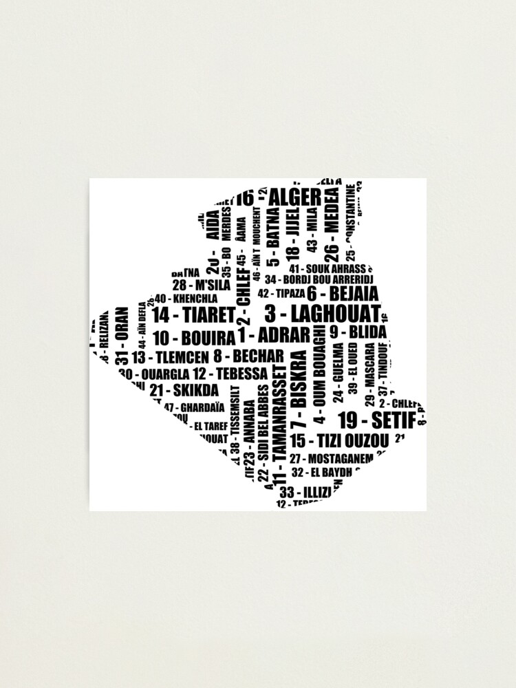 "Wilayas d Algérie, Noms et Codes des Wilayas, Carte Géographique ...