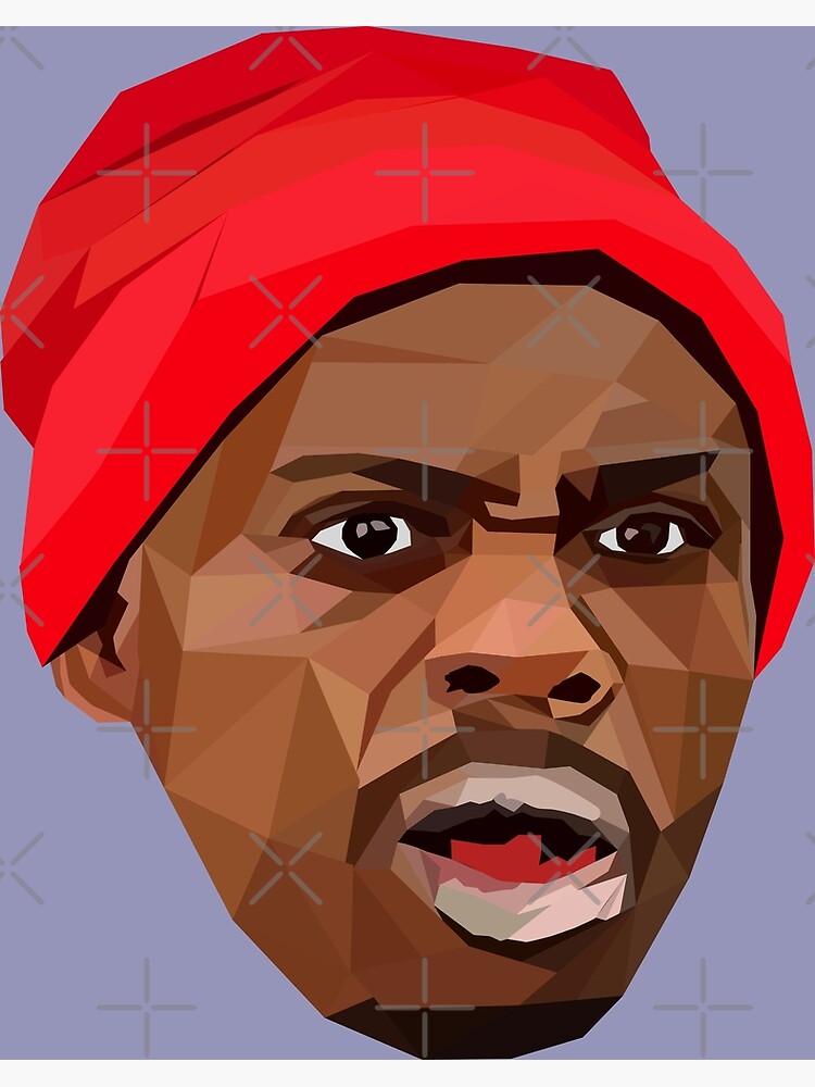 "Tyrone biggums low poly art" Poster by kingswag | Redbubble