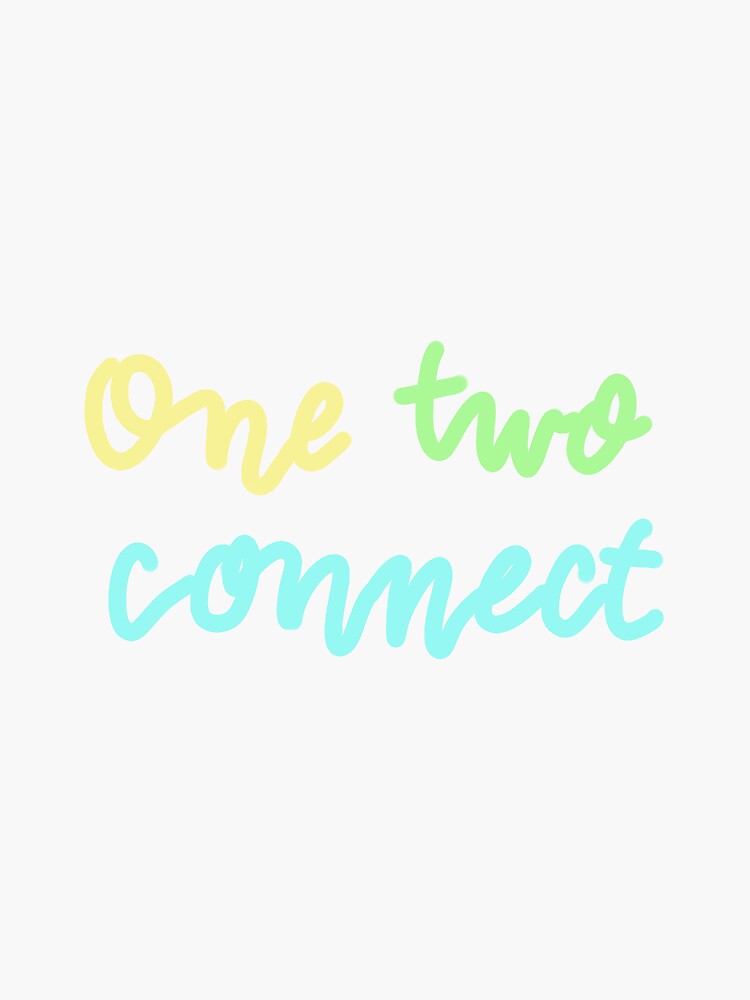 "Enhypen- one two connect " Sticker for Sale by marudoodle | Redbubble