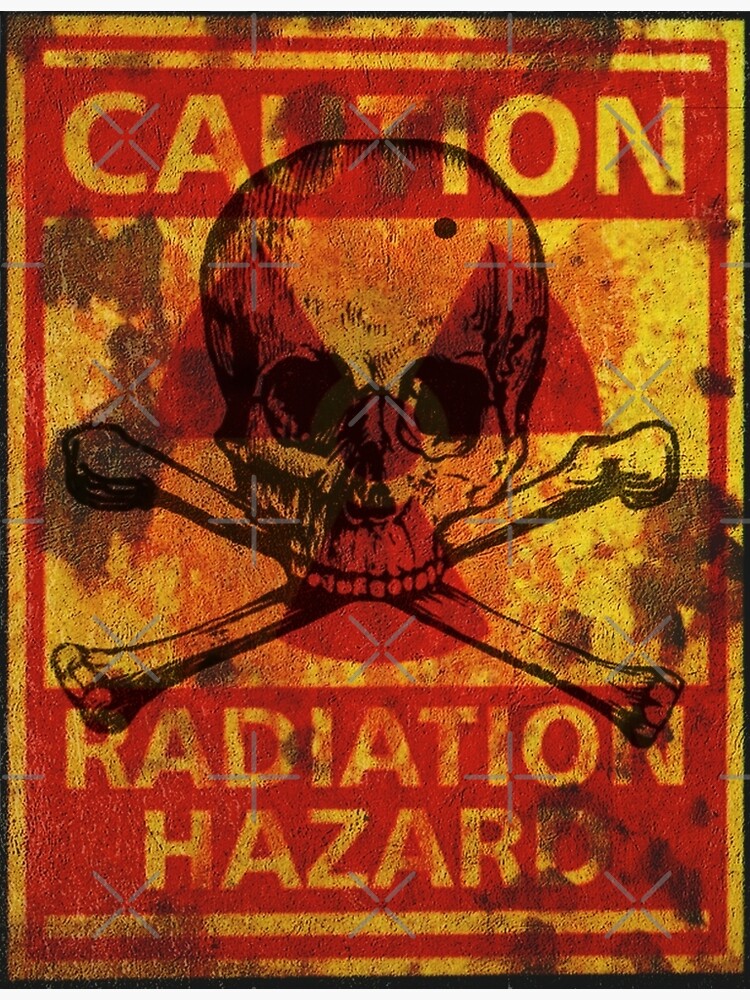 "Radiation Hazard" Poster by Artisimo | Redbubble