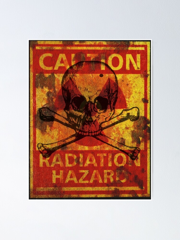 "Radiation Hazard" Poster by Artisimo | Redbubble