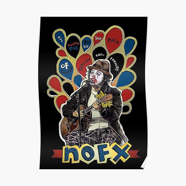 "nofx band" Poster by davidsgrow100 | Redbubble