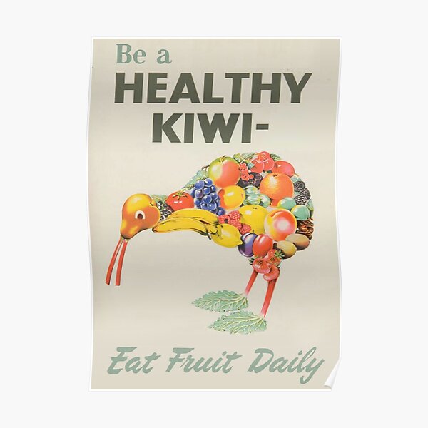 Kiwi Posters | Redbubble