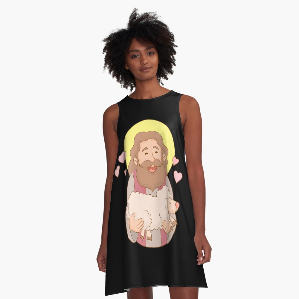 "Jesus Christ Good Shepherd" Sticker for Sale by sourav1993 | Redbubble