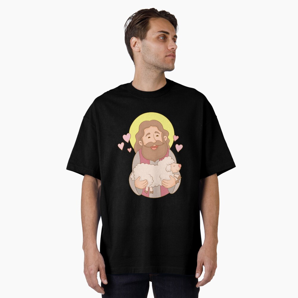"Jesus Christ Good Shepherd" Sticker for Sale by sourav1993 | Redbubble