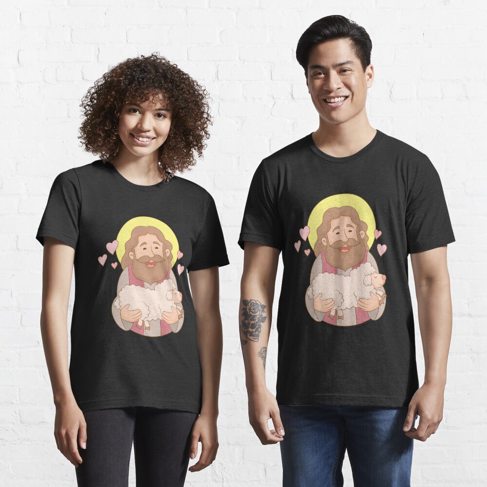 "Jesus Christ Good Shepherd" Sticker for Sale by Fine Art California ...