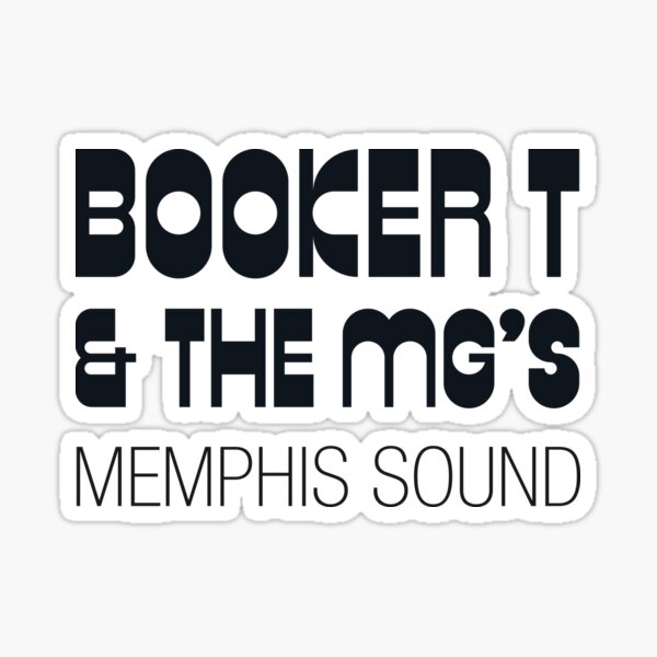 "MEMPHIS SOUND" Sticker by PunkyMule | Redbubble