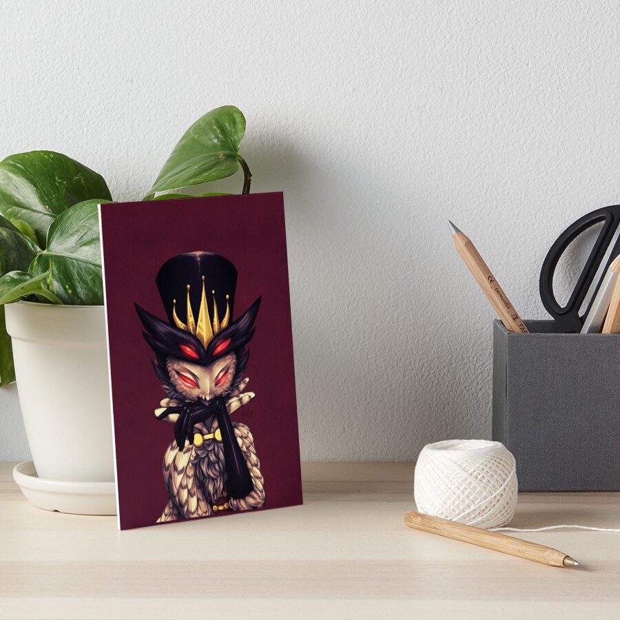 "Stolas Portrait" Art Board Print by Marie-Aries | Redbubble