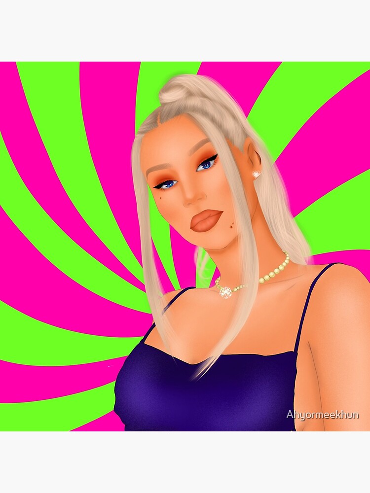 "iggy azalea fan art" Poster for Sale by Ahyormeekhun | Redbubble
