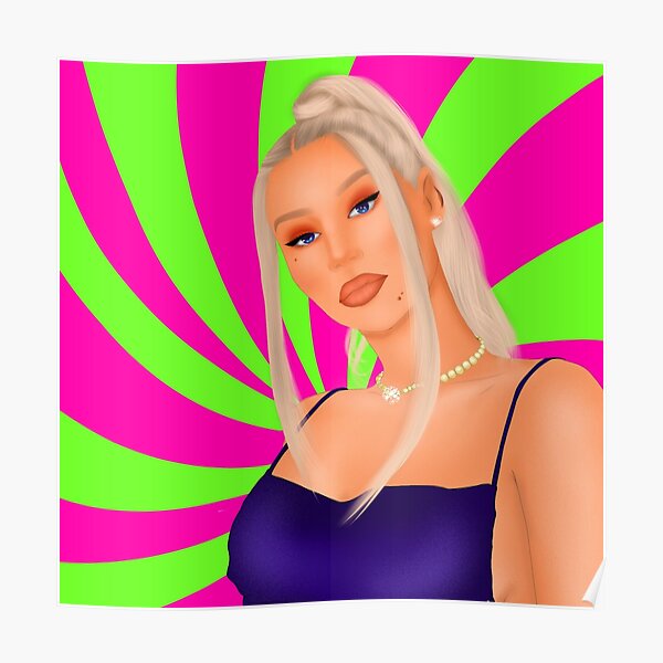 "iggy azalea fan art" Poster for Sale by Ahyormeekhun | Redbubble