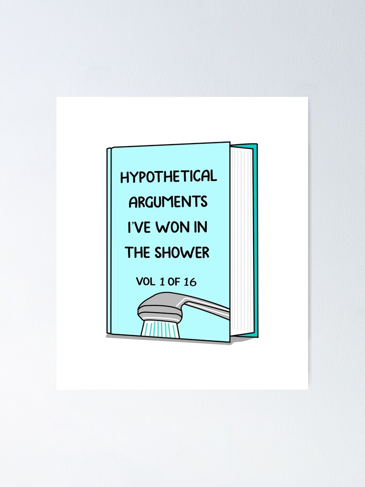 "Funny book art" Poster for Sale by AznavourByKarin | Redbubble