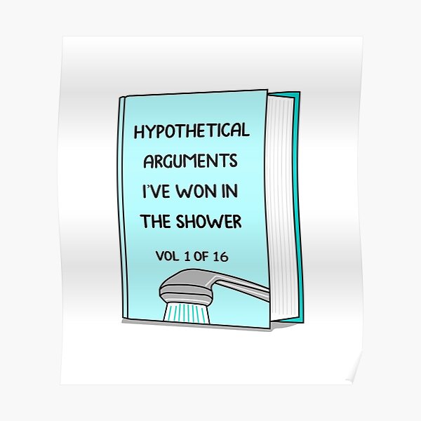 "Funny book art" Poster for Sale by AznavourByKarin | Redbubble