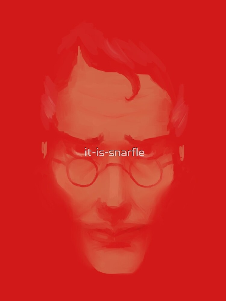 "Red Medic glare portrait" iPhone Case for Sale by it-is-snarfle ...