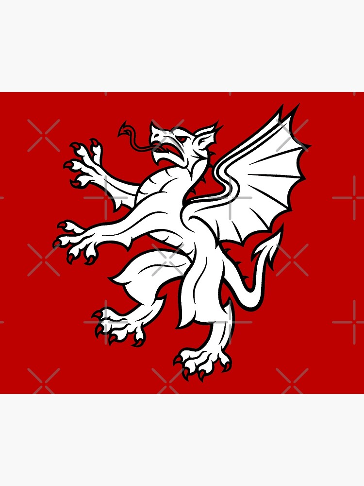 "Copy of Anglo Saxon Flag" Art Print for Sale by roberthamilton1 ...