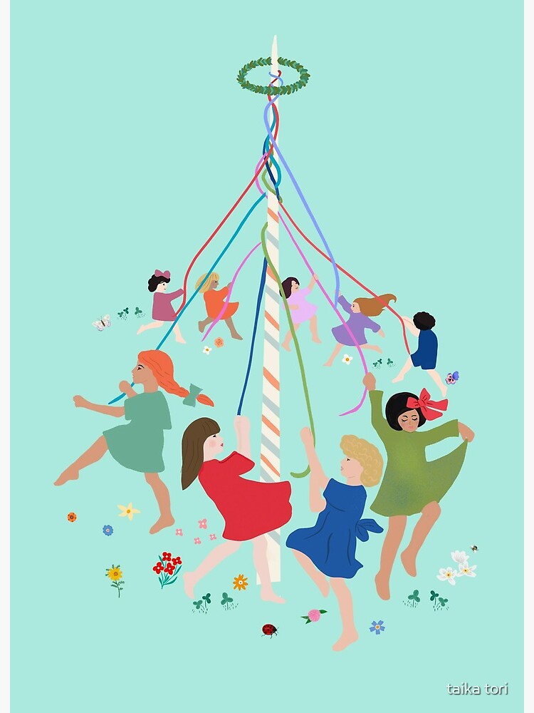 May Pole Clipart