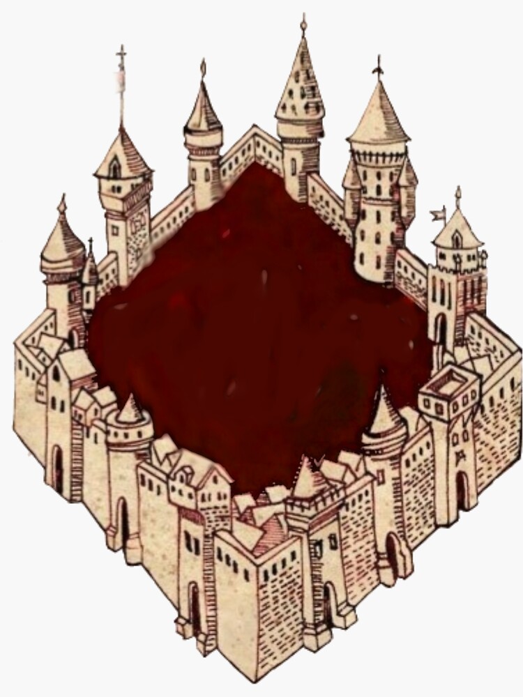 Pegatina «Símbolo del merodeador» de StephanSarre | Redbubble