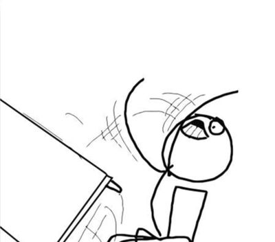 "Table Flip Meme Rage Comic Flipping Angry Mad" Canvas Prints by ...