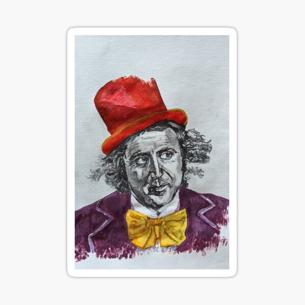 "Wonka Vision" Sticker by Skiing78 | Redbubble
