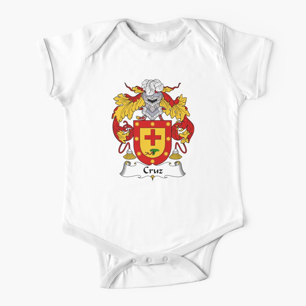 "Cruz Coat of Arms/Family Crest" Baby One-Piece by carpediem6655 ...