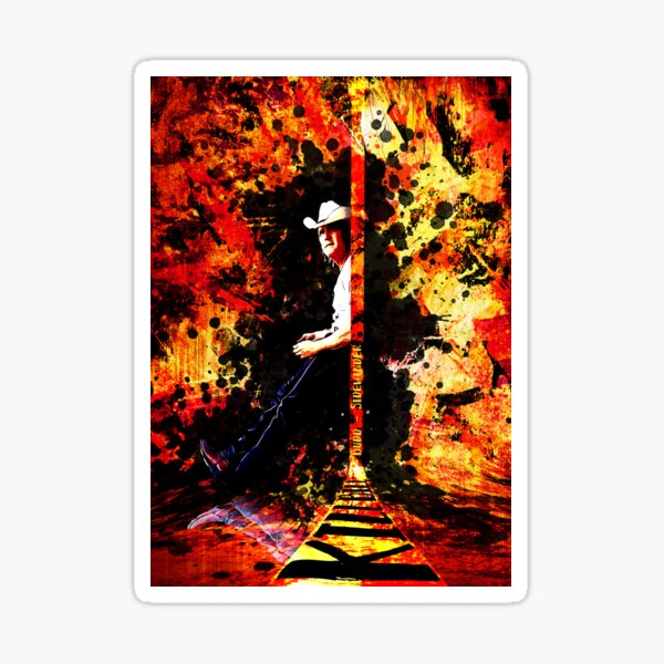 "Budd - Kill Bill - Sidewinder" Sticker by Rough-Deontas | Redbubble