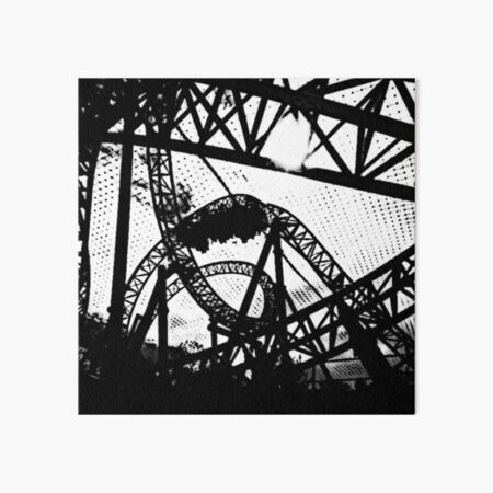 "The Smiler Roller-Coaster " Art Board Print by WildBerryArt | Redbubble