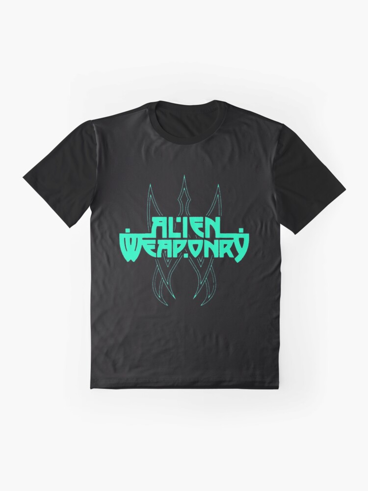 "alien weaponry best new logo" T-shirt for Sale by bryon973 | Redbubble ...