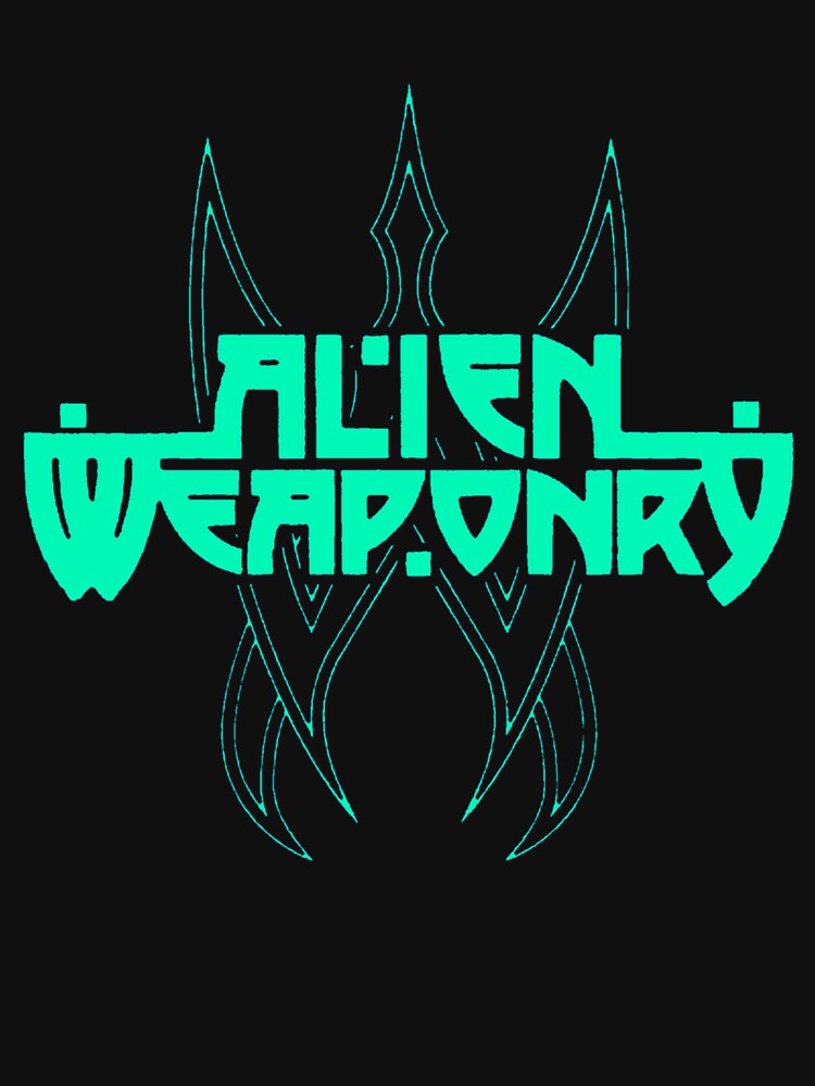 "alien weaponry best new logo" T-shirt for Sale by bryon973 | Redbubble ...