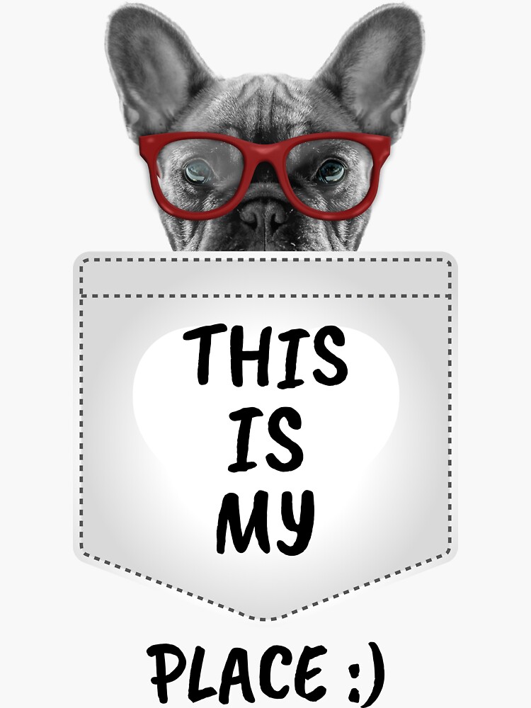 "This Is My Place" Sticker for Sale by excoShop | Redbubble